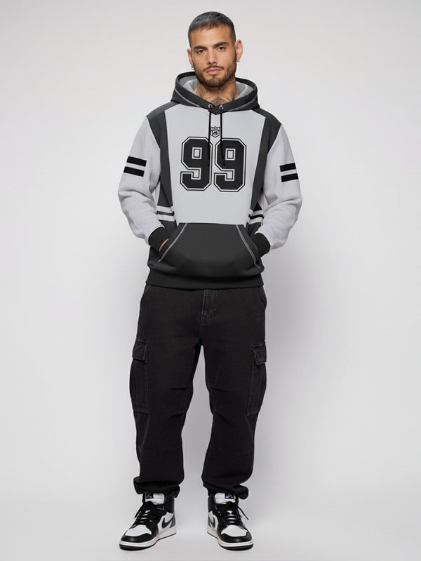 The Invincible Oversized Hoodie - Black & LT Grey – Crazymonk